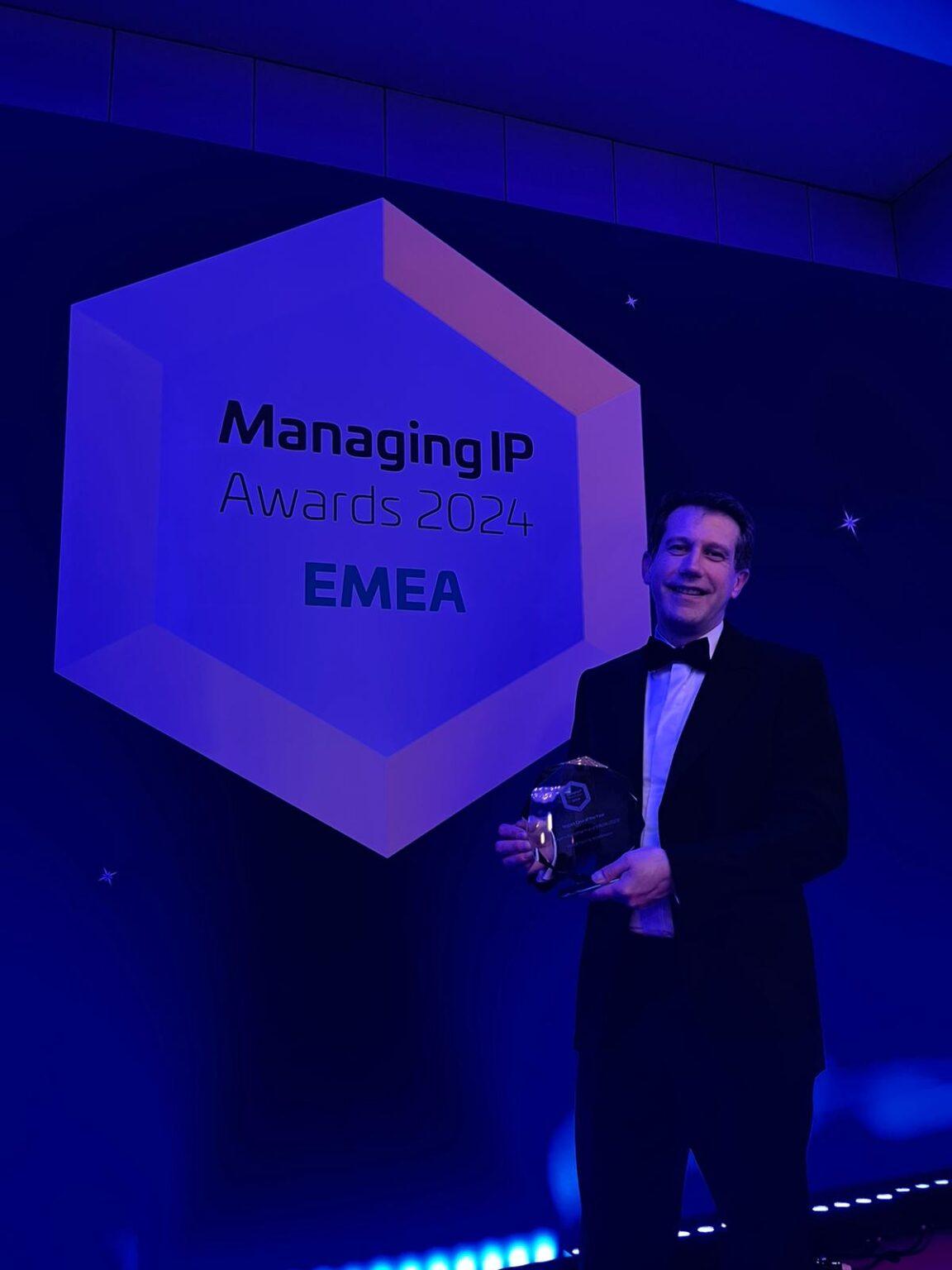 WEICKMANN wins award at the Managing IP EMEA Awards 2024 - Weickmann
